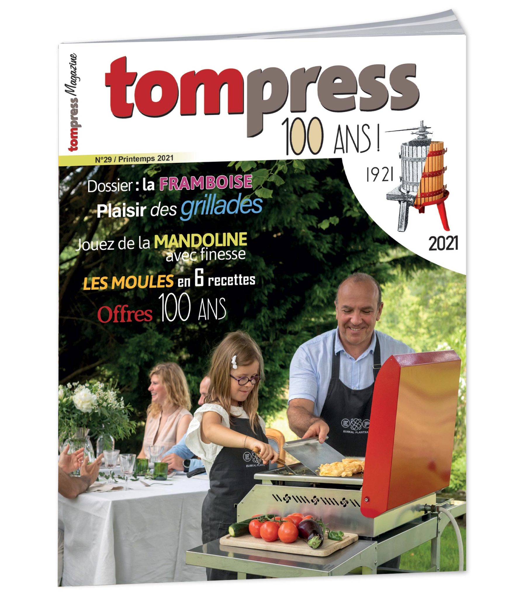 Tom Press magazine centenaire printemps 2021 - Tom Press Magazine