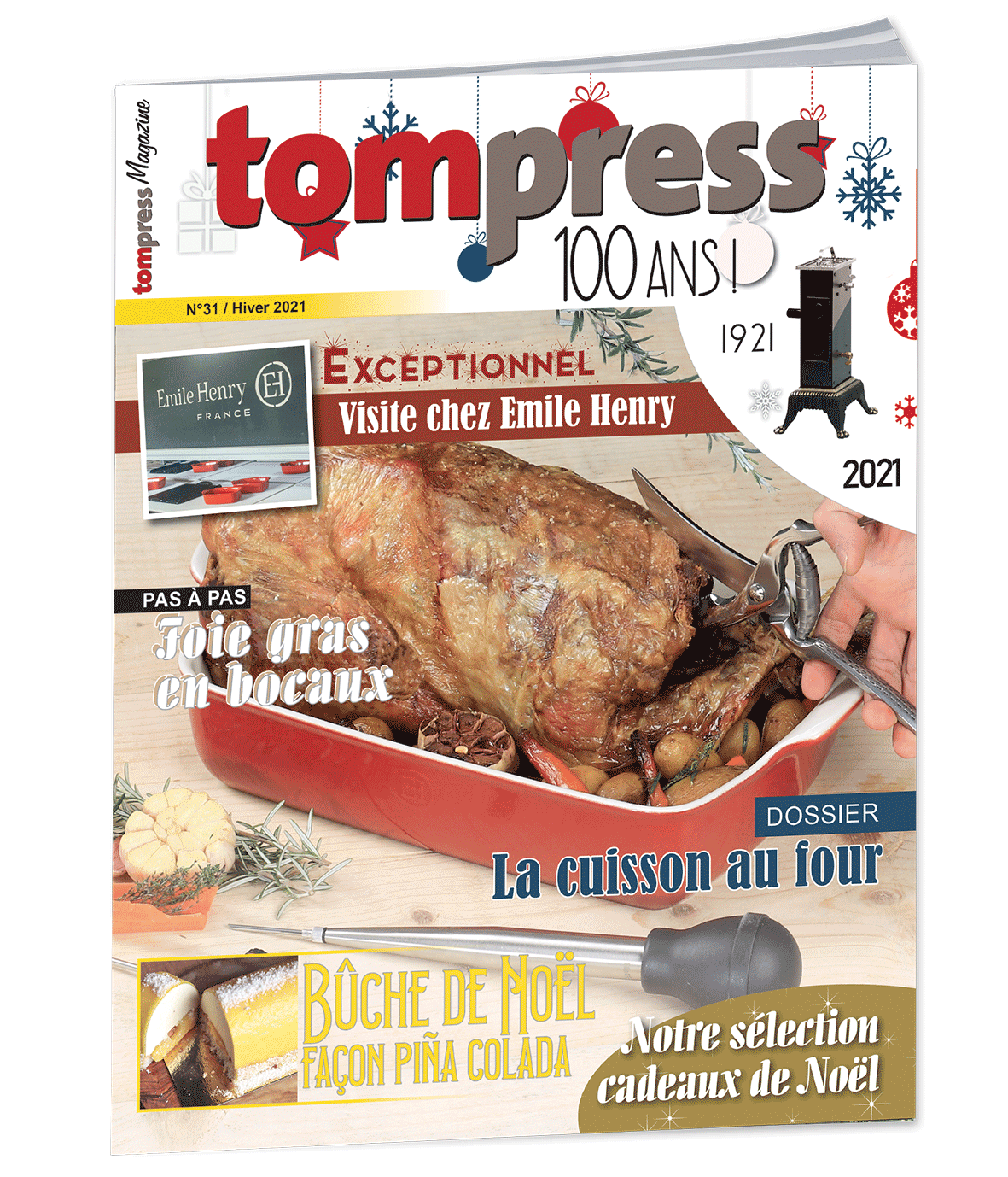 Tom Press magazine centenaire hiver 2021 - Tom Press Magazine